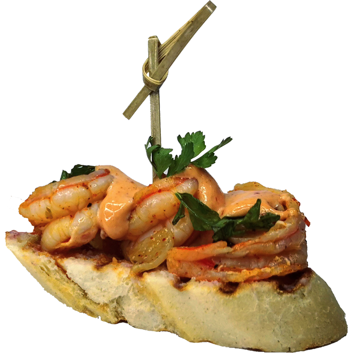 Pinchos - tradičné španielske obložené chlebíčky na "paličke"